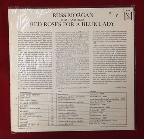 Russ Morgan - Red Roses For A Blue Lady - Vinyl 33RPM LP Album Record ...