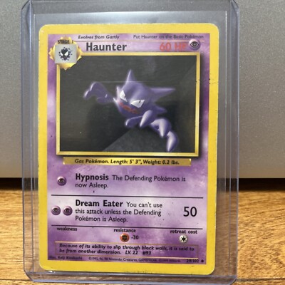 Pokémon Haunter, Limitless, Base Set # 29/102, Uncommon | eBay