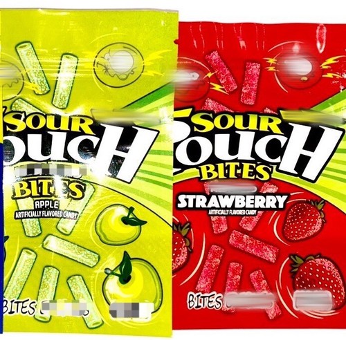 100 Pack Empty Gummies Bags Zip Lock Gummy Candy Packaging Sealable US ...