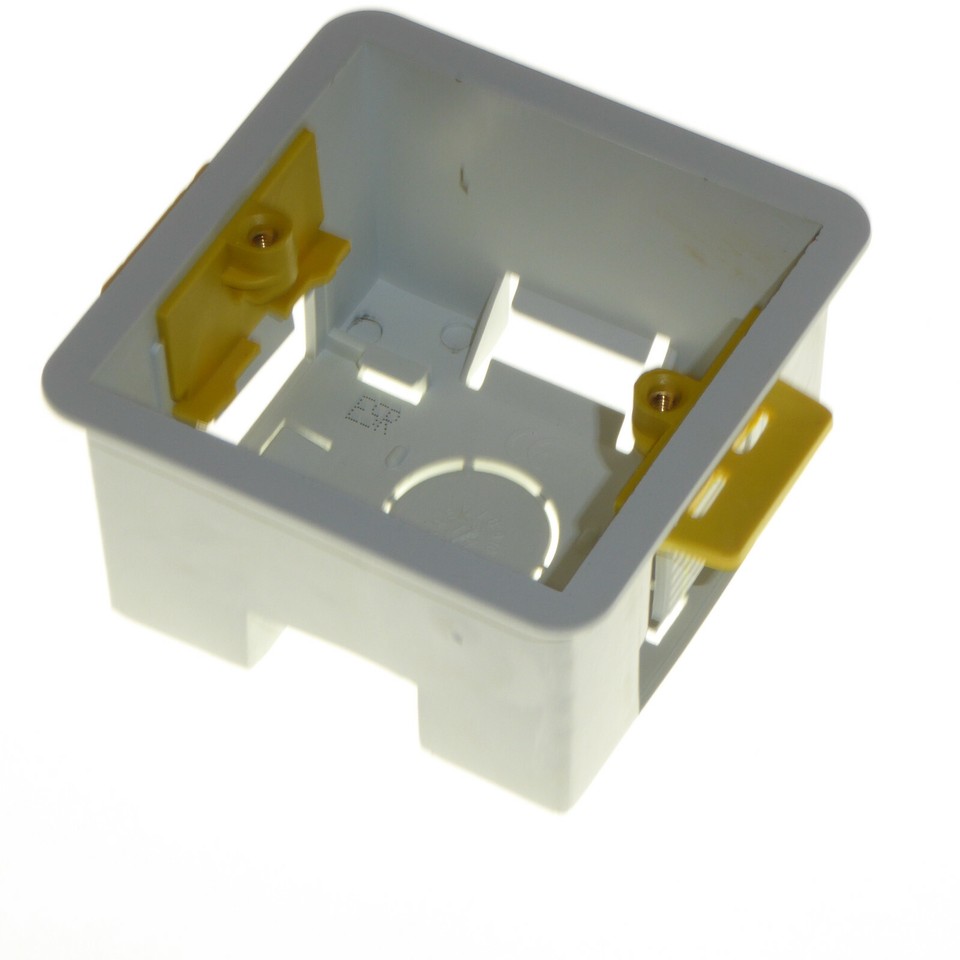 45A Cooker Oven Switch Socket Electrical 45 Amp 1G 2G + 47mm BACK BOX ...