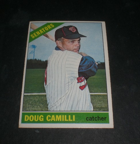 1966 DOUG CAMILLI TOPPS BASEBALL CARD - NO. 593 | eBay