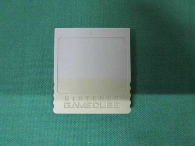 Nintendo GameCube Video Game Memory Cards and Expansion Packs for sale ...