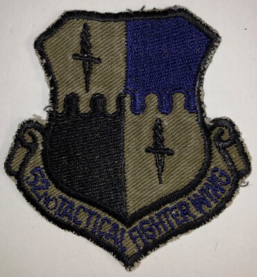 Post Vietnam War USAF 52nd Tactical Fighter Wing Patch | eBay