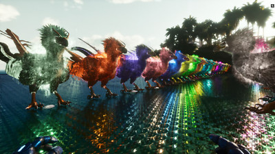 ARK Survival Ascended PVE | All Phoenix Colors | 40 Colors | PC