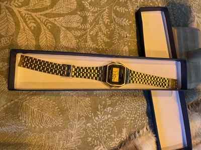 Vintage Casio A159WGE Module 593 Digital JAPAN Made Watch | eBay