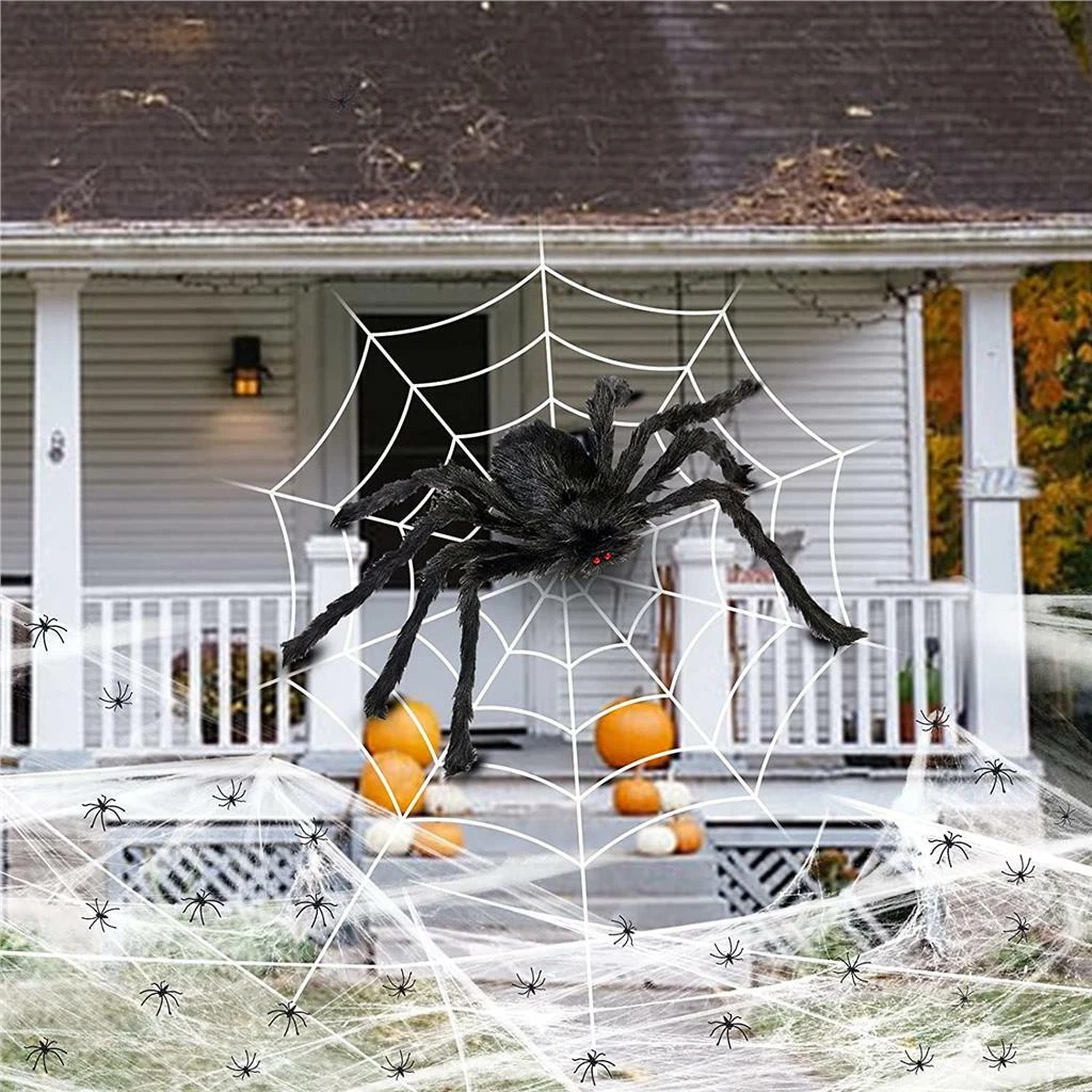 Halloween Spider Web Decorations