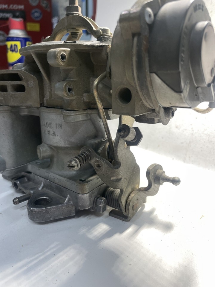 Carter-Weber Carburetor for Motorcraft 7691S Single Barrel. USA. Carb ...