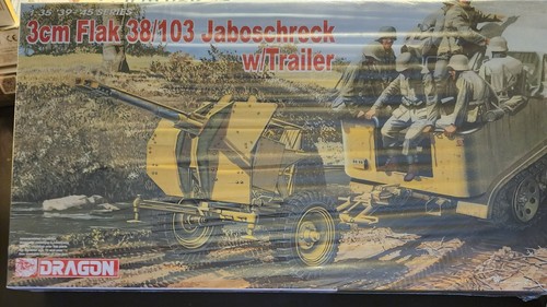 Dragon 6353 3cm Flak 38/103 Jaboschreck w/ Trailer, sealed | eBay