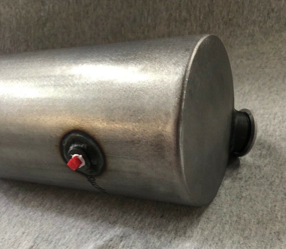 USA MADE Custom Round Pill Style Side Fill Custom Oil Tank Harley ...