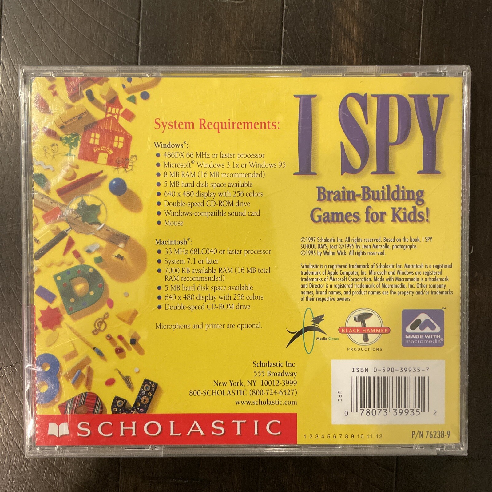 I Spy -- Brain-Busting Games for Kids (PC, 1997) for sale online | eBay