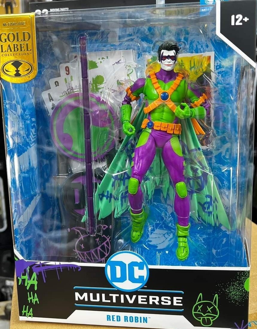 McFarlane Toys DC multiverse Jokerized Red Robin NEW In HAND Batman ...