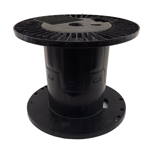 Empty Black Plastic Spool 11" High for Cord, Line, string, Arts ...