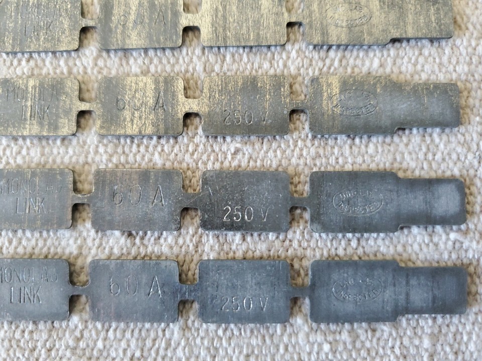 Monarch Renewal Links Fuse Links 60 AMP 250 VOLTS 40 PACK | eBay