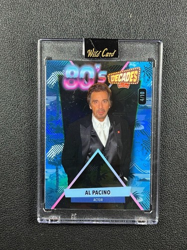 AL PACINO 2024 WILD CARD DECADES 80'S SPECIAL PREVIEW EDITION REFRACTOR ...