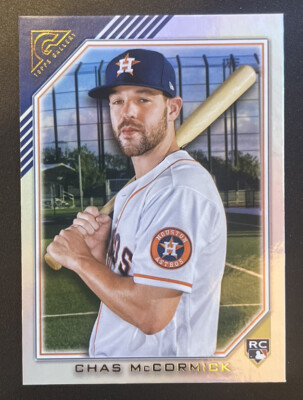 CHAS MCCORMICK 2022 Topps Gallery Rainbow FOIL RC Rookie Card #198 ...