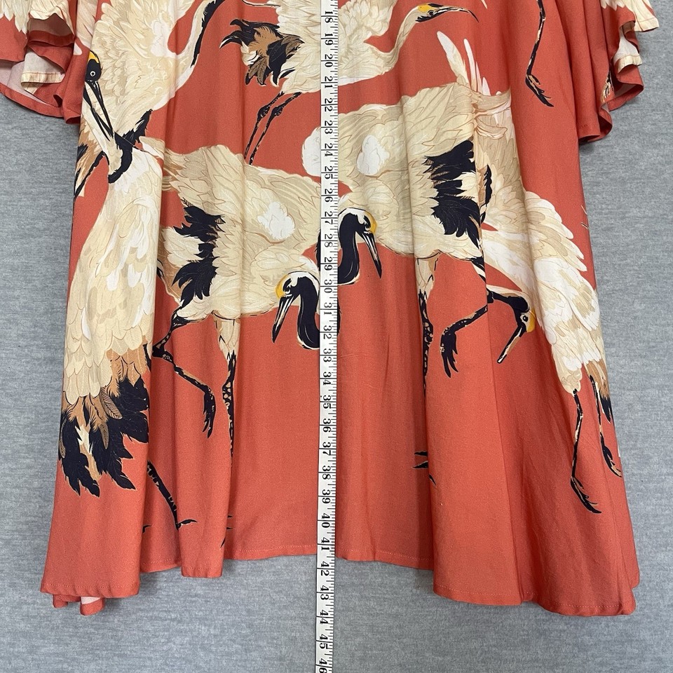 Aratta Silent Journey Story of the Crane Kimono One Size Boho Artsy ...