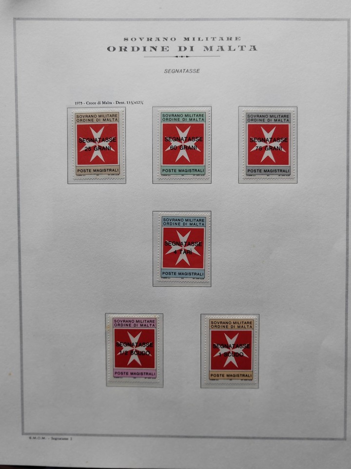 SMOM - Annata 1975 Nuova - 27 Valori + 2 Foglietti. | eBay