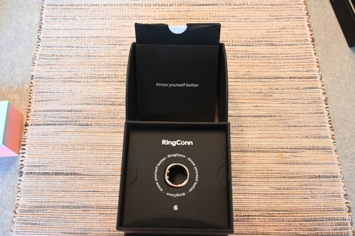 RingConn - Gen 1 - Smart Ring - Moonlit Silver - Size 6 | eBay