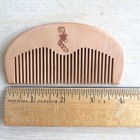 3 Premium Cherry Wooden Combs for Men Women Ideal for Mustache Beard ...