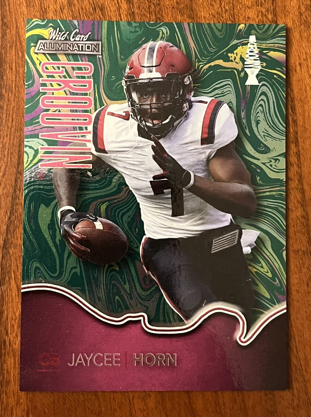 2021 Wild Card Groovin' Jaycee Horn Rookie Card #GG-14 | eBay