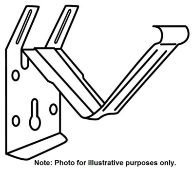 10x Stramit LO-FRONT QUAD INTERNAL BRACKETS 115mm Zincalume Steel, Zinc ...