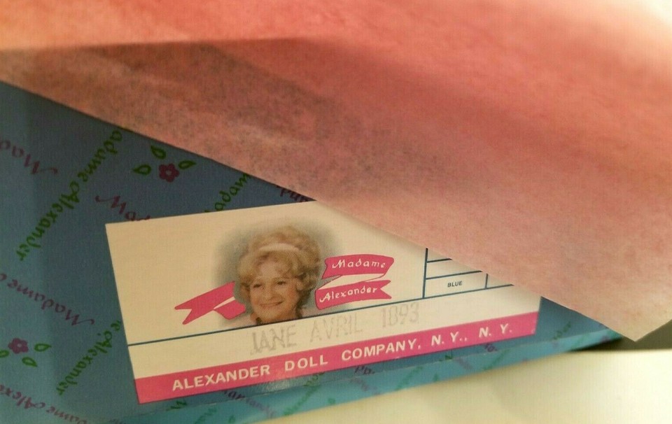 MADAME ALEXANDER Jane Avril Doll Exclusive Marshall Field's NIB 1989 | eBay