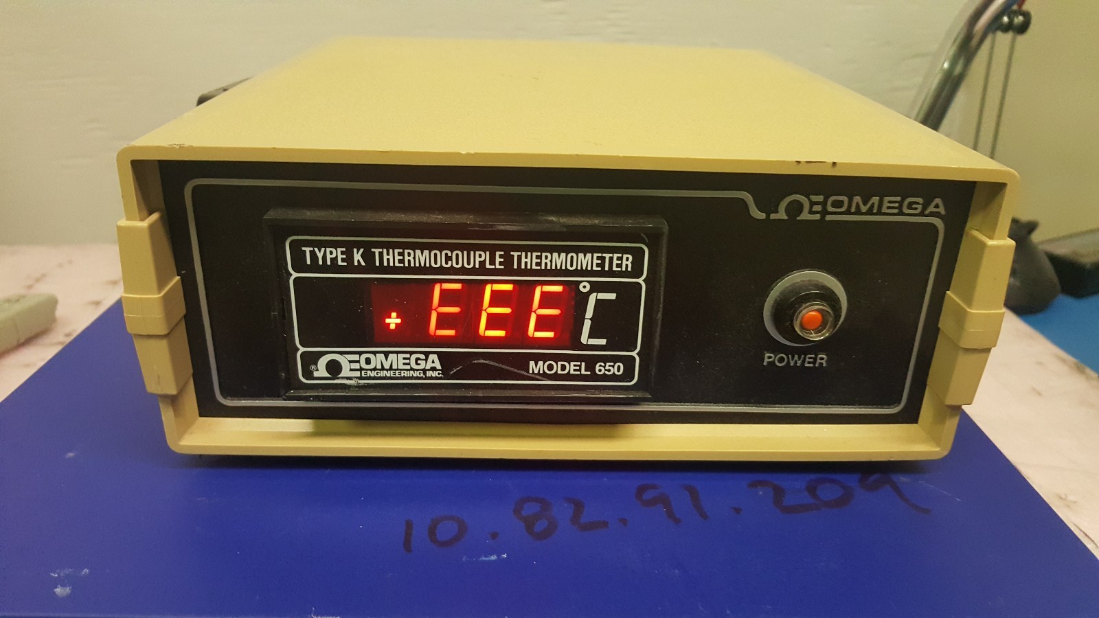 Omega Type K Thermocouple Thermometer | eBay