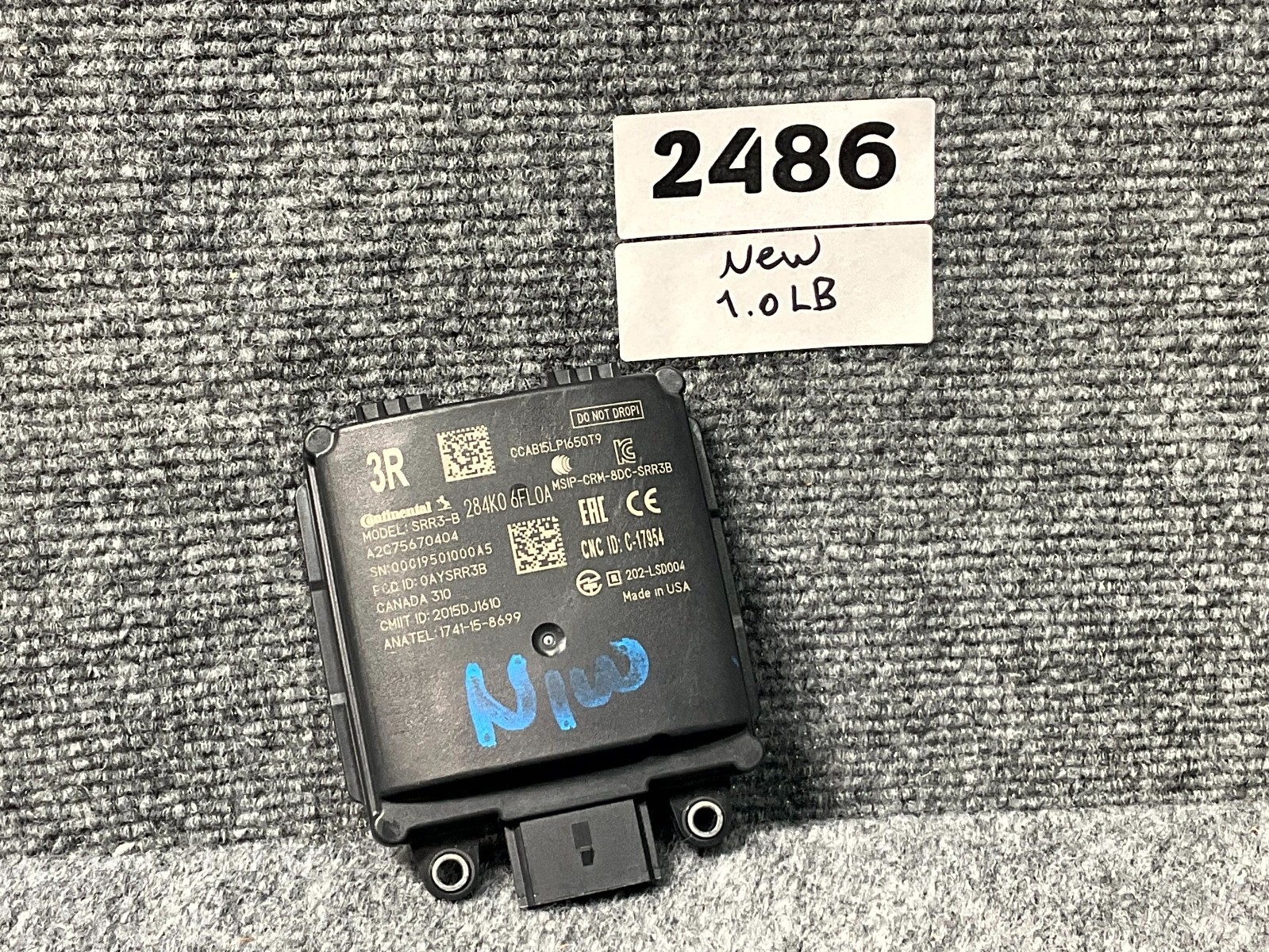 2017+-+2019+Nissan+Rogue+RH+Passenger+Blind+Spot+Object+Sensor+OEM+ ...