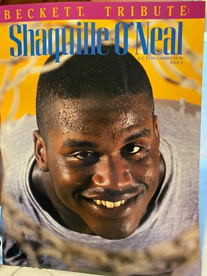 Shaquille "Shaq" O'Neal Beckett 1994 Tribute Magazine- Beckett | eBay