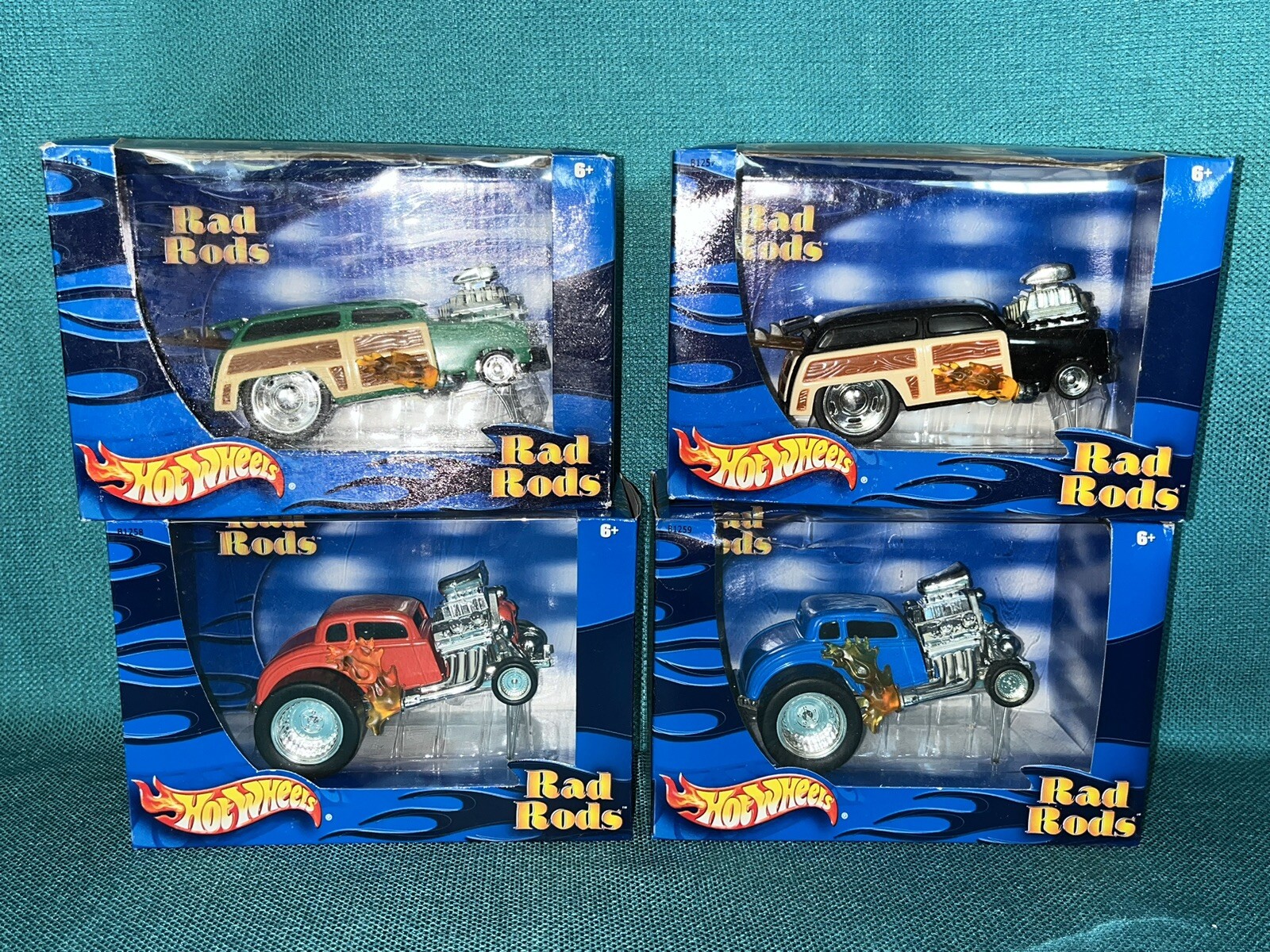 HOT WHEELS RAD RODS (Set Of 4) | eBay