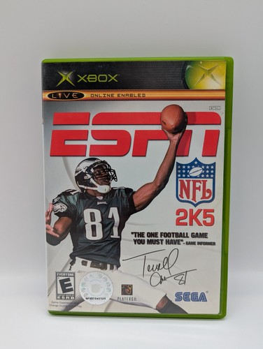 ESPN NFL 2K5 (Xbox, 2004) VERY GOOD W/MANUAL, MAIL IT TOMORROW! | eBay
