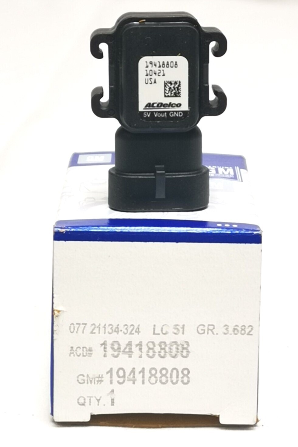 OEM GM 09359409 19418808 Manifold Air Pressure Sensor MAP Fits 96-11 GM ...