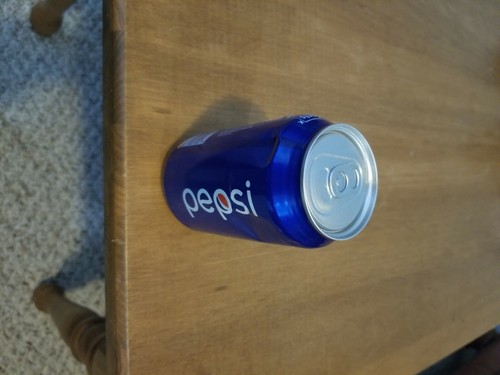 2020 Unopened Empty Pepsi Can (Manufacturers Error) Blue, slightly ...
