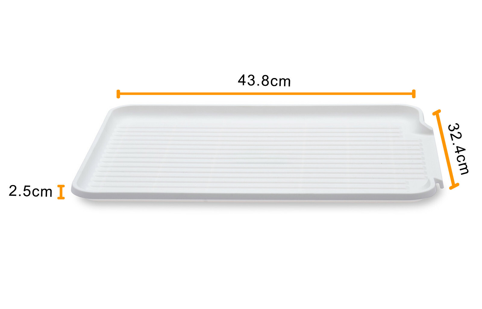 Universal Draining Board Drip Tray, Dish Drainer Tray On Counter ...