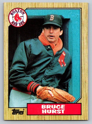 1987 Topps #705 Bruce Hurst Boston Red Sox | eBay
