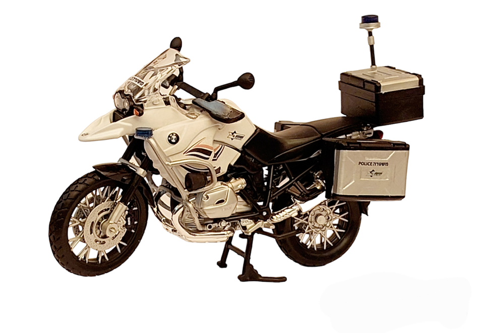 BMW R1200GS ISRAEL POLICE MOTORCYCLE MOTORBIKE SCALE 1:12 MODEL | eBay