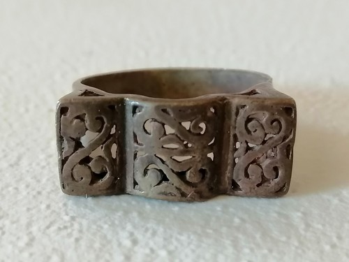 Extremely Rare Ancient Antique Roman Ring Bronze Authentic Artifact ...