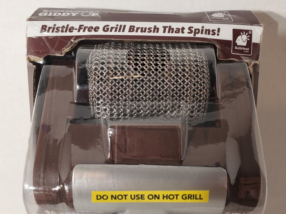HorsePower Giddy Up Grill Cleaner AS-SEEN-ON-TV, Cordless, Rechargeable ...