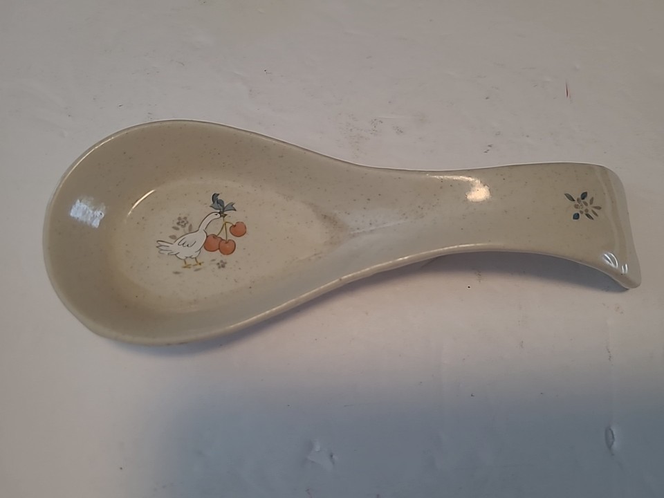 International Marmalade? Vintage Goose Spoon Rest- Ceramic 7.25" | eBay