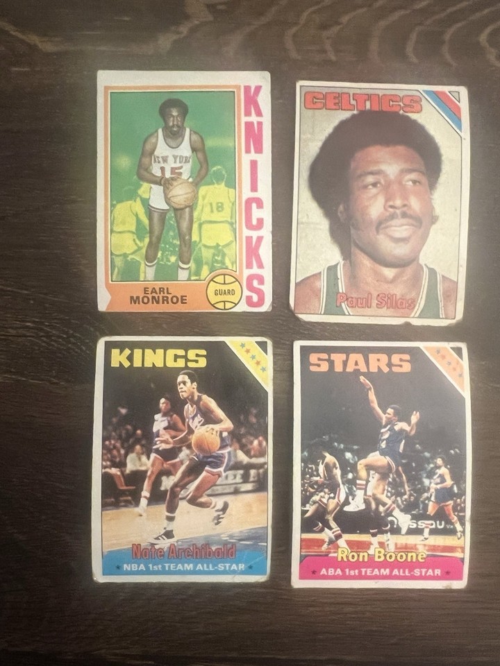 Lot Of 14 Vintage Topps 1970’s ABA & NBA Basketball Cards - READ | eBay