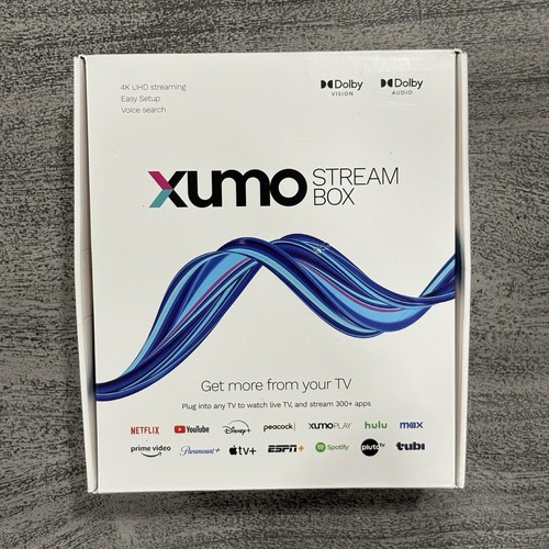 Xumo Stream Box 4K UHD Streaming Device - Model ESST11AEI Brand New ...