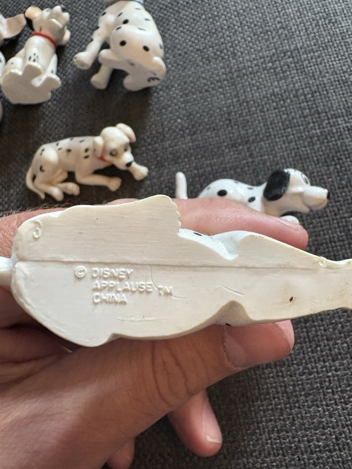 1990s Disney 101 DALMATIANS Miniature Mini Dalmatian Figures Bundle x 7 Rare | eBay UK