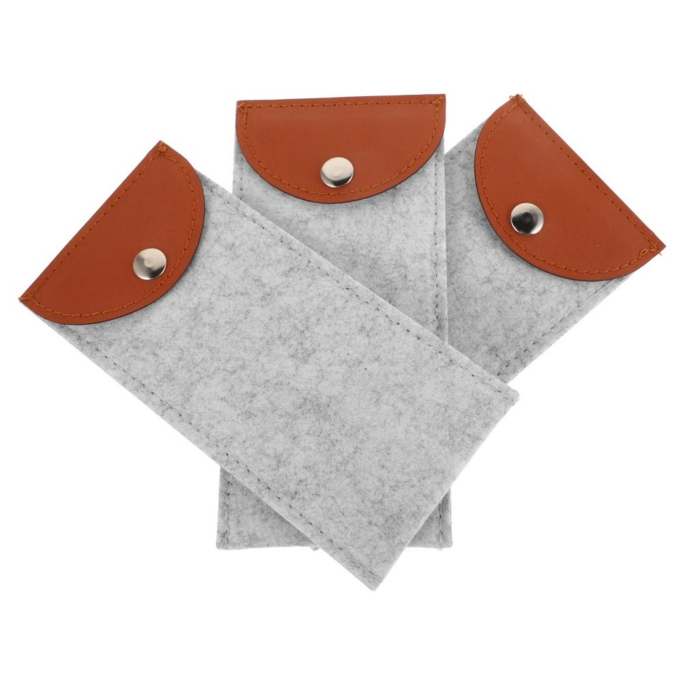 3 Pcs Compact Glasses Case Eyeglasses Pouch Cases Triangle Shape | eBay ...