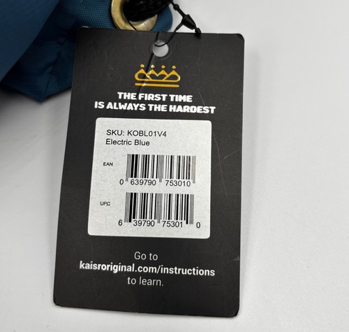 KAISR Original- The Ultimate Inflatable Air Lounger - Electric Blue NEW ...