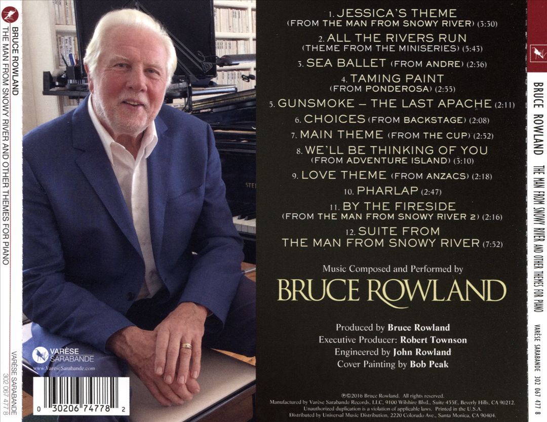 The Man from Snowy River and Other Themes for Piano by Rowland, Bruce ...