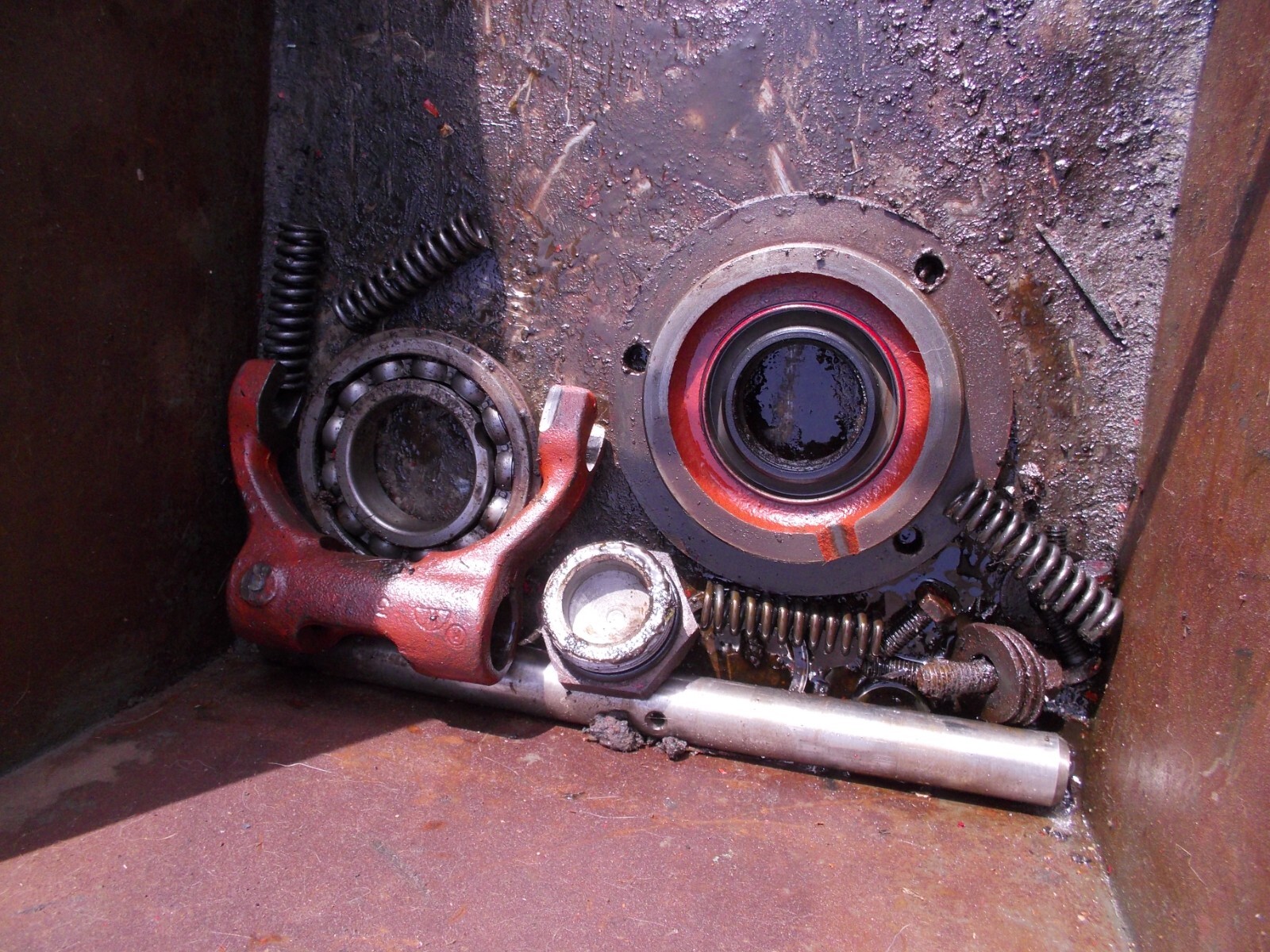 International Farmall IH 504 U tractor ORIG live PTO Power Take Off ...