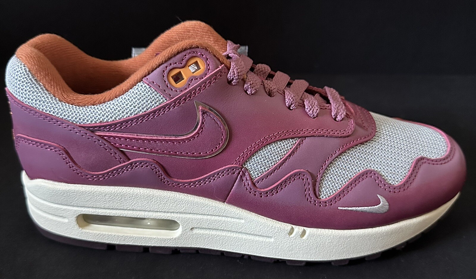 Nike Air Max 1 Patta Waves Rush Maroon Men Size Multi New OG Box Rare ...