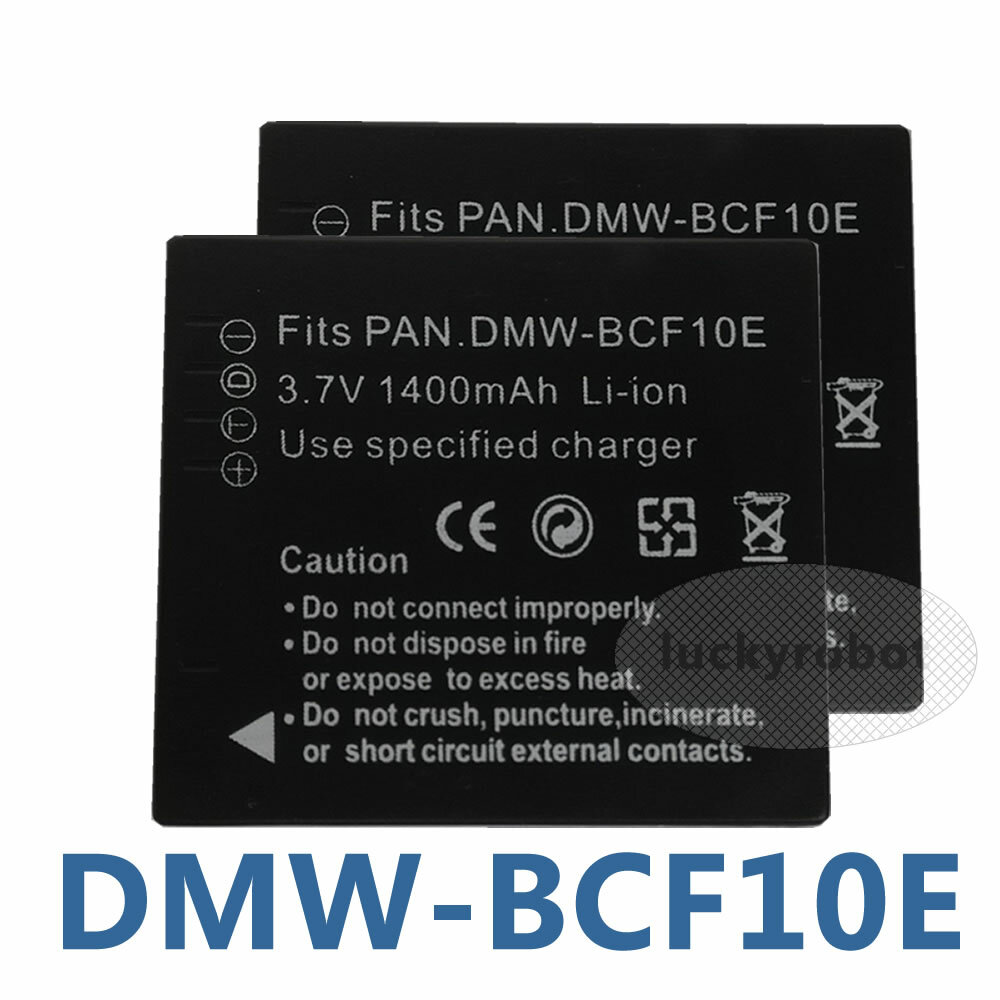 2XBattery for Panasonic LUMIX CGA-S/106b DMC-FS30 DMC-FS11 DMC-FS10 DMC ...
