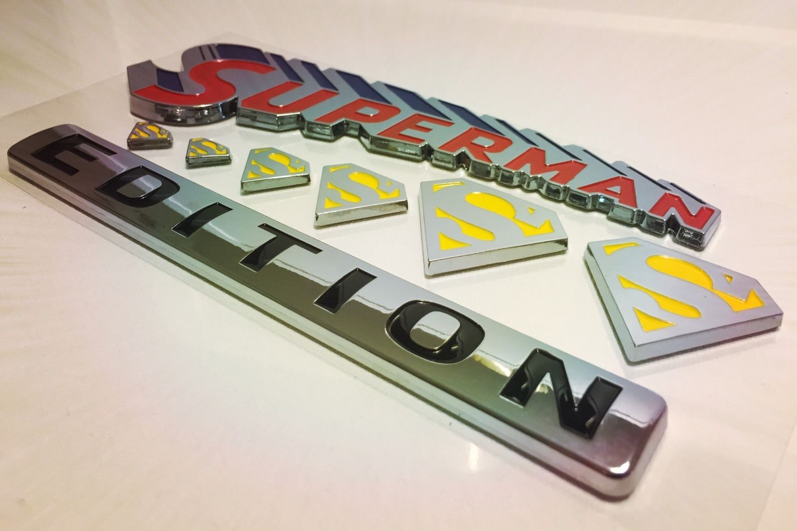 SUPERMAN Edition Emblem Super Man TRUCK Badge SUV Ornament DECAL FIT ...