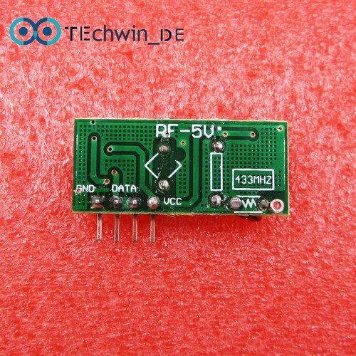10PCS 433Mhz RF transmitter and receiver link kit/ARM/MC U remote ...